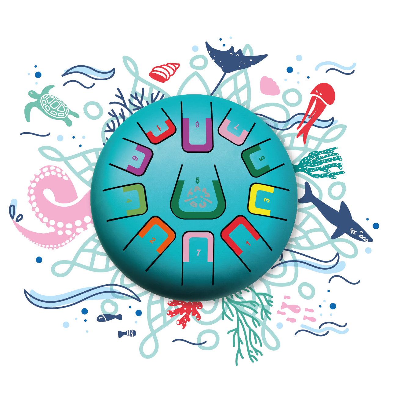 Tambú | Tongue Drum for Kids and Adults